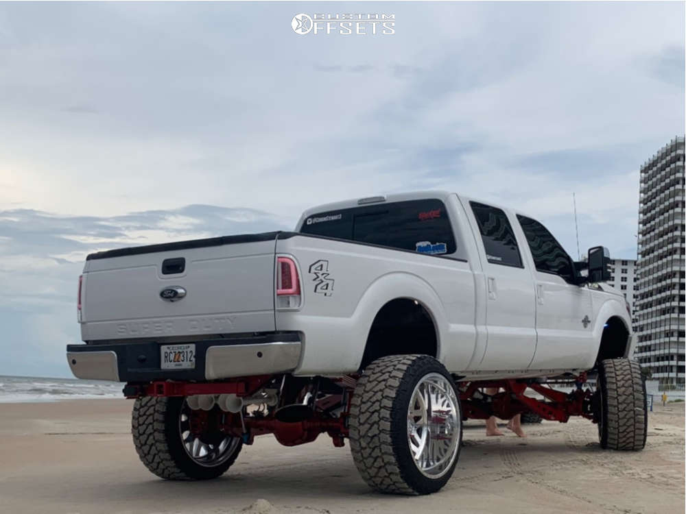 2016 Ford F-250 Super Duty with 26x16 -101 American Force Trax Ss and ...