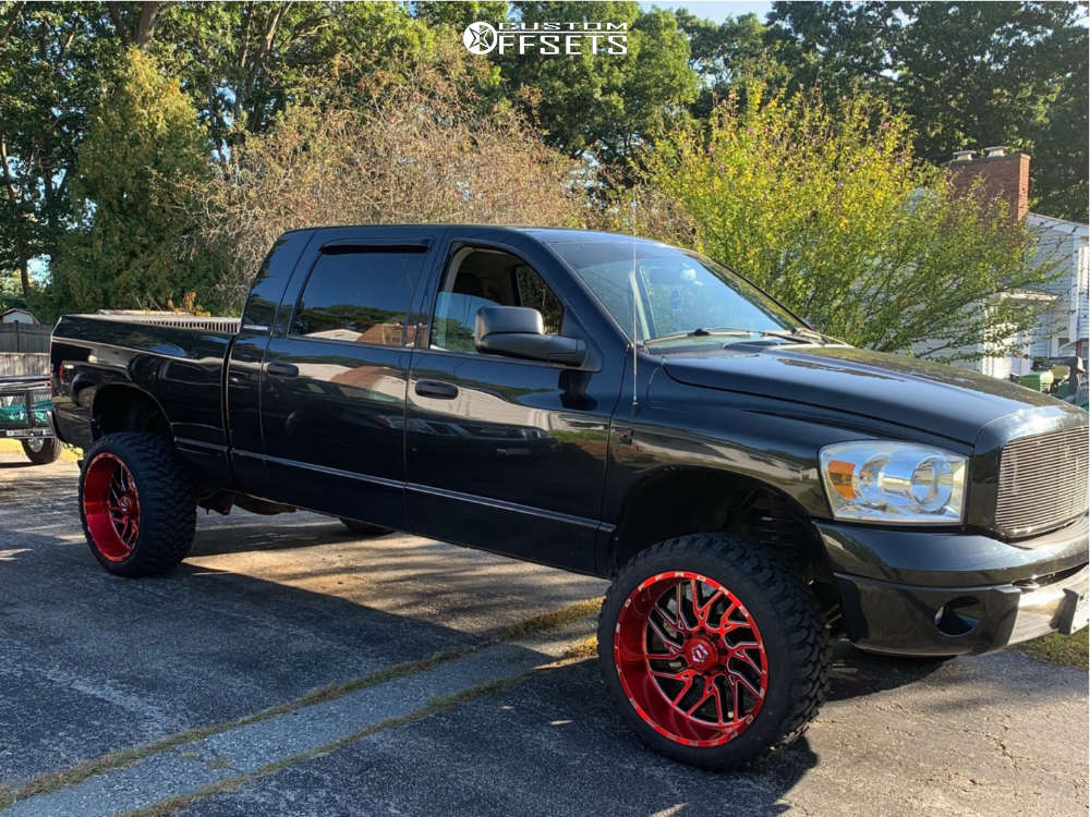 2007 Dodge Ram 2500 with 24x12 -44 Tis Forged 544rm and 35/12.5R24 RBP ...