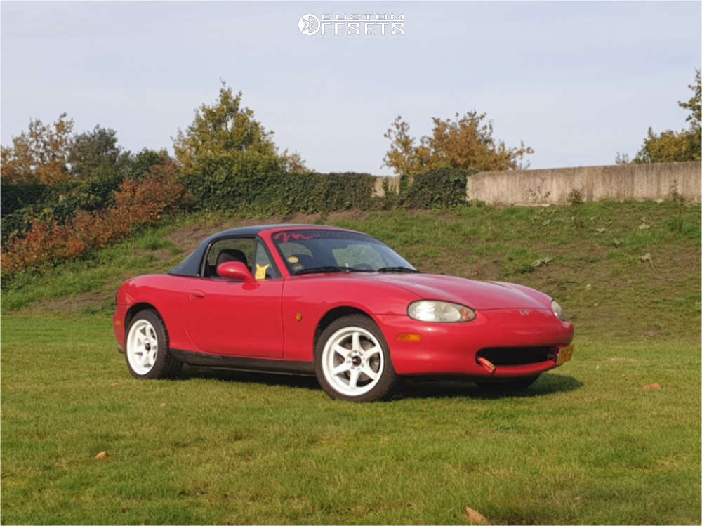 1998 Mazda MX-5 Miata Wheel Offset Nearly Flush Stock | 817067 | Custom ...