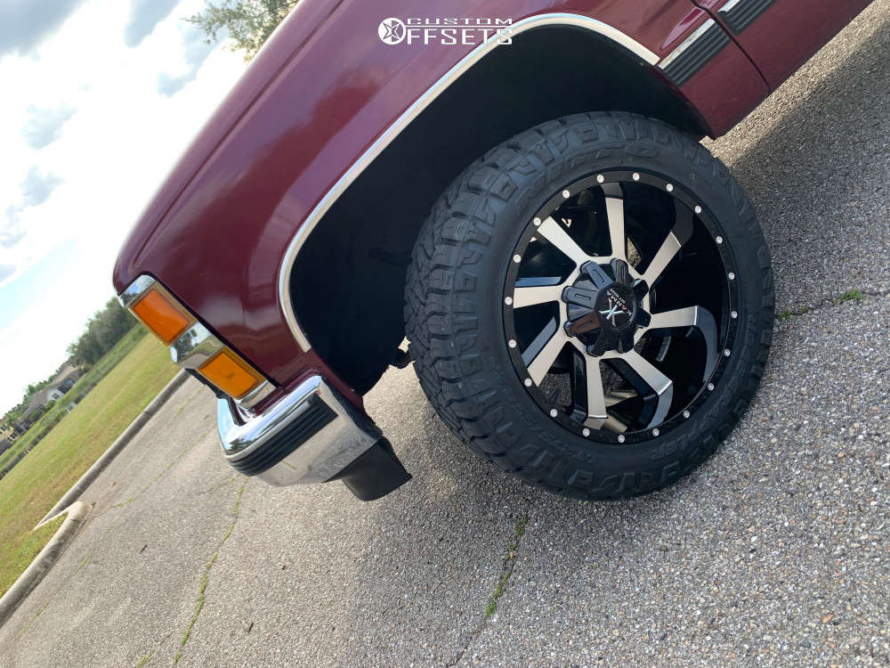 1995 Chevrolet C1500 with 20x10 -24 Karma Offroad K23 and 275/55R20 ...