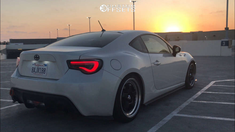 2014 Scion FR-S with 18x8 35 Konig Ssm and 215/45R18 Hankook Ventus V2 ...