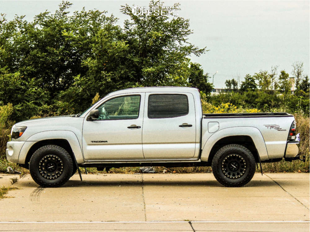 2008 Toyota Tacoma with 16x8 0 Method Nv and 245/75R16 Falken WildPeak ...