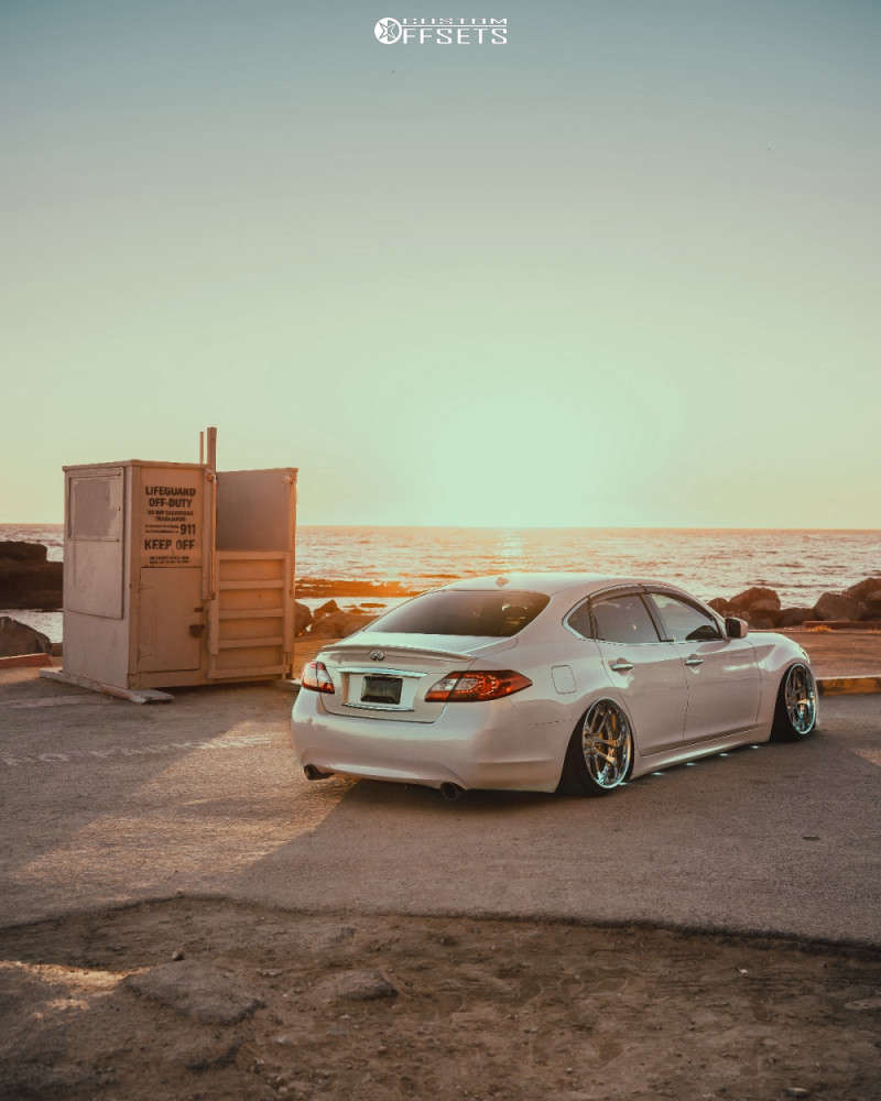 2012 INFINITI M37 with 20x11 15 Weds Lxz and 245/35R20 Federal All ...