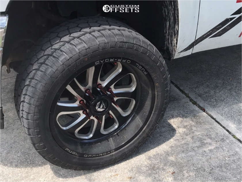 2012 Chevrolet Silverado 2500 HD with 22x10 -18 Fuel Flow and 33/12 ...