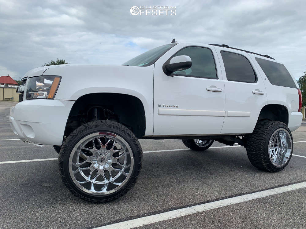 2007 Chevrolet Tahoe with 24x14 -76 RBP Forged Atomic and 35/13.5R24 ...