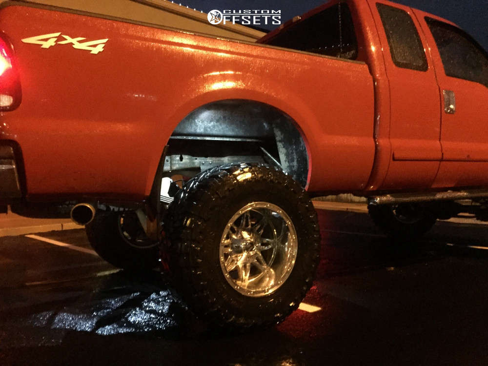 2001 Ford F-250 Super Duty with 18x12 -44 Fuel Hostage and 37/13.5R18 ...