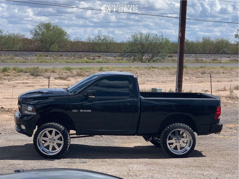 2012 Ram 1500 with 24x14 -73 American Force Independence Ss and 35/13 ...