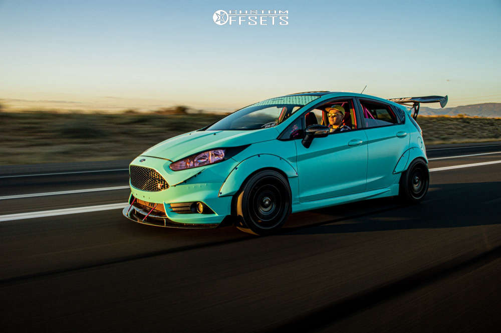 2015 Ford Fiesta Wheel Offset Nearly Flush Lowering Springs | 818760 ...