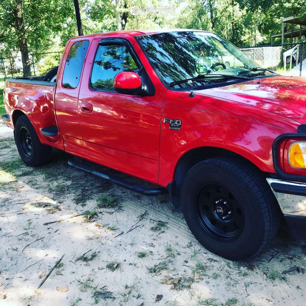 1998 Ford F-150 with 17x8 American Racing Baja and 245/75R17 Goodyear ...