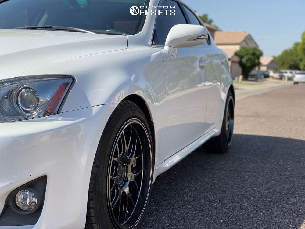 2011 Lexus IS250 with 18x9 36 XXR 530d and 235/35R18 Goodyear All ...