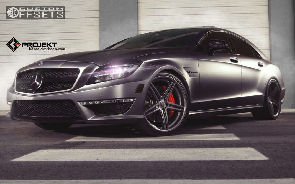 2013 Mercedes-Benz CL550 with 20x9 32 K3 Projekt Projekt 1 and 255 ...