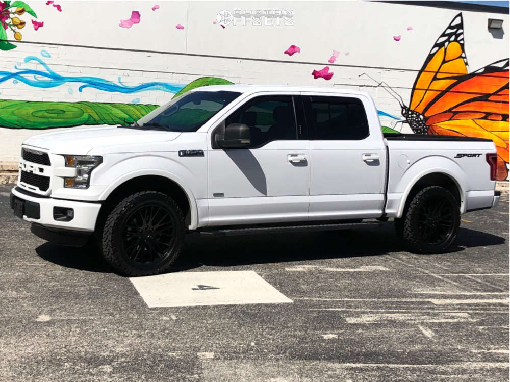 2016 Ford F-150 with 22x9.5 18 Verde Duo V22 and 33/12.5R22 Venom Power ...