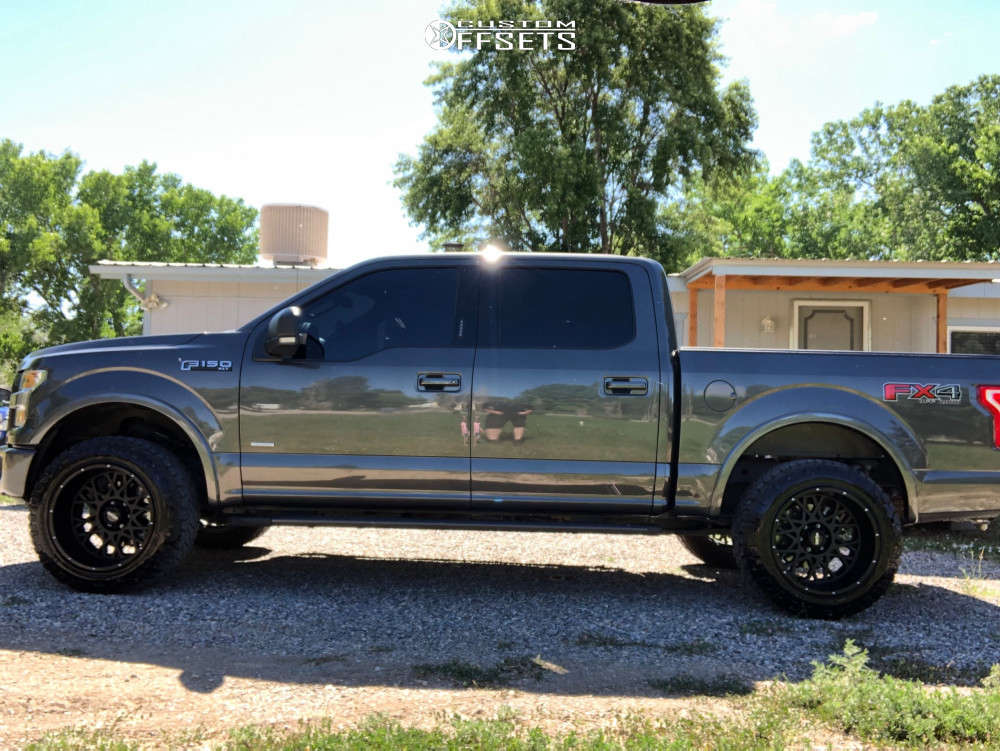 2017 Ford F-150 with 20x12 -51 Vision Rocker and 33/12.5R20 Nitto Ridge ...