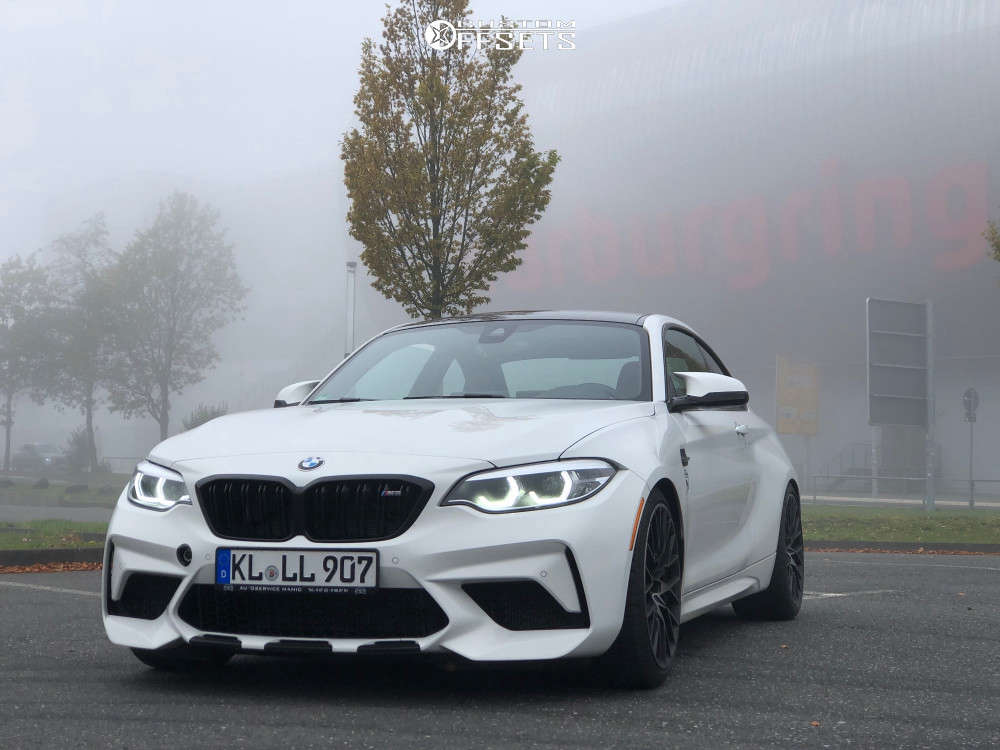 2019 BMW M2 with 19x9.5 25 OEM Wheels 788M and 255/35R19 Michelin Pilot ...