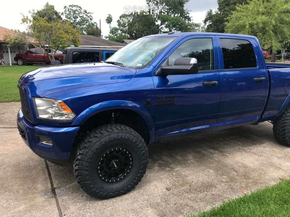 2018 Ram 2500 with 17x8.5 Method Mr105 and 37/12.5R17 Toyo Tires Open ...