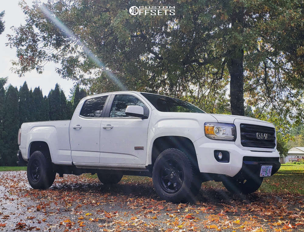 2019 GMC Canyon with 17x9 -12 RBP 81r and 255/65R17 Goodyear Wrangler ...