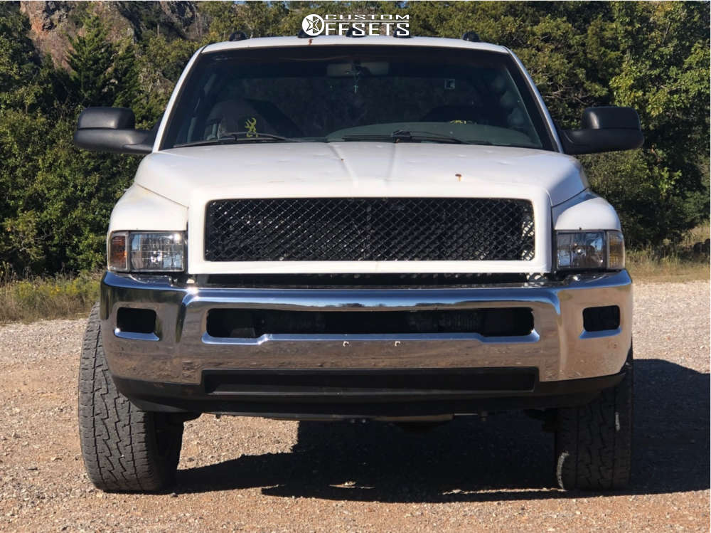 1999 Dodge Ram 2500 with 20x9 -12 XD Hoss and 305/55R20 Nexen Roadian ...