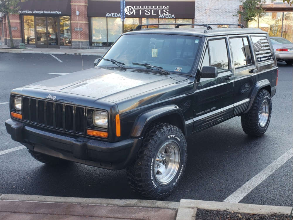 1996 Jeep Cherokee with 15x8 -19 American Racing Ar23 and 30/9.5R15 ...