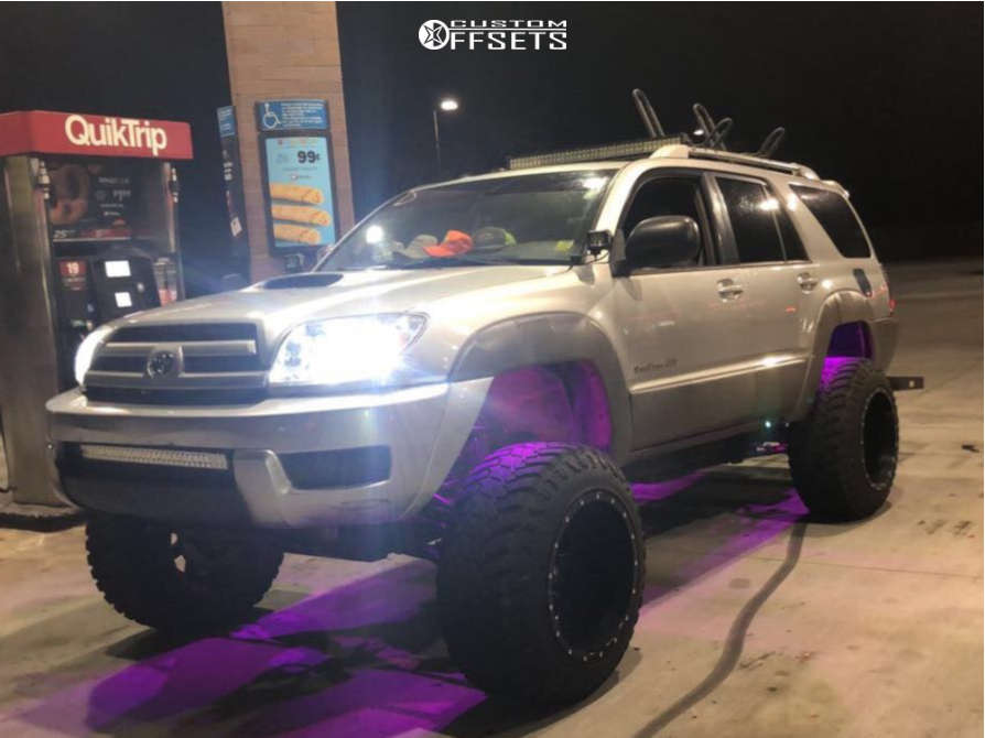 2003 Toyota 4Runner with 20x14 -76 Fuel Maverick and 35/12.5R20 Atturo ...