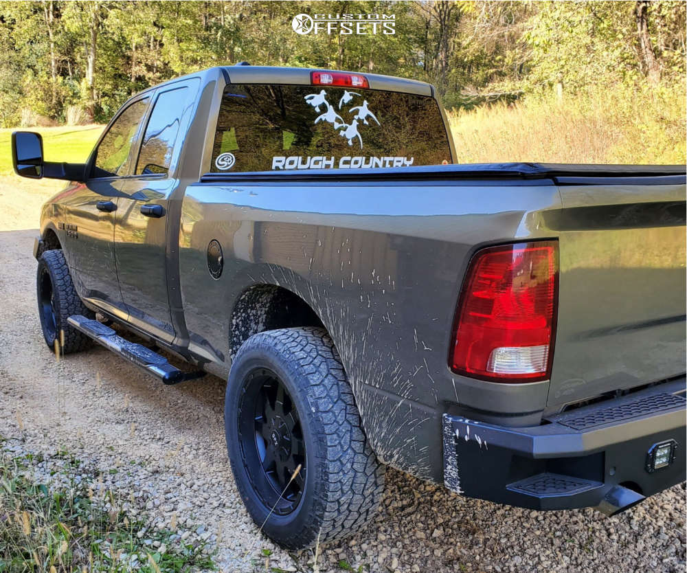 2013 Ram 1500 with 20x9 G-FX Tr12 and 32/9.5R20 Pathfinder All Terrain ...