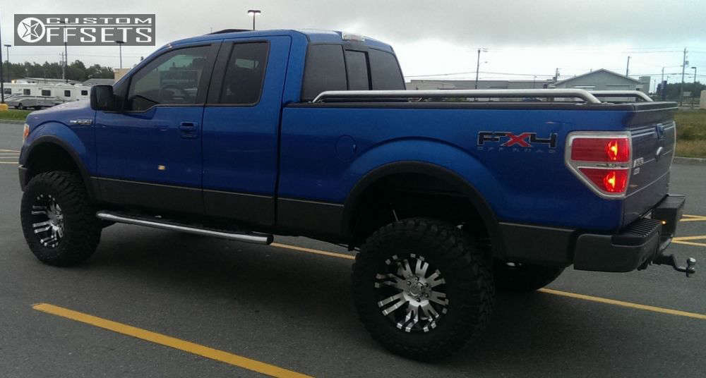 2010 Ford F-150 with 18x9.5 -19 Pro Comp Series 01 and 35/12.5R18 Toyo ...