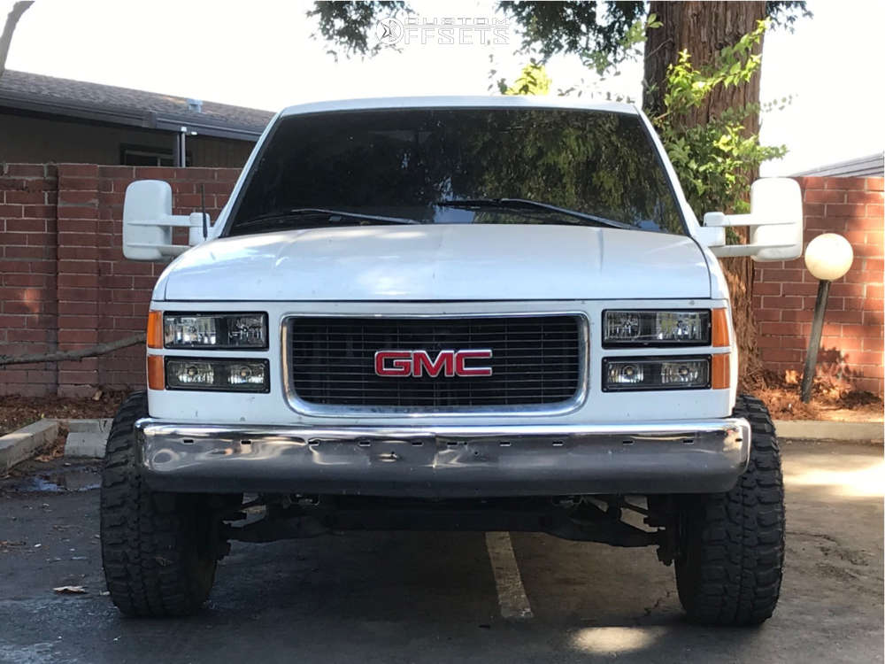 1998 Chevrolet K1500 with 15x12 -61 Weld Racing Typhoon and 31/10.5R15 ...