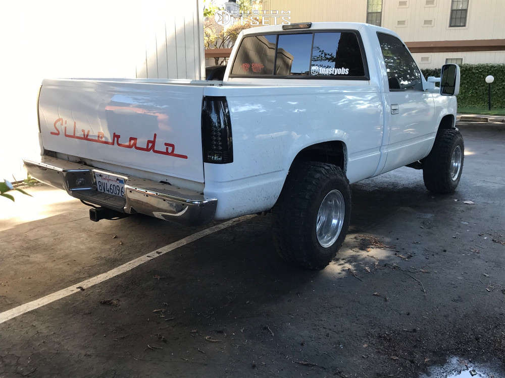 1998 Chevrolet K1500 with 15x12 -61 Weld Racing Typhoon and 31/10.5R15 ...