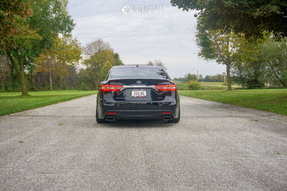 2015 Toyota Avalon with 19x9.5 22 ESR Sr01 and 235/35R19 Continental ...