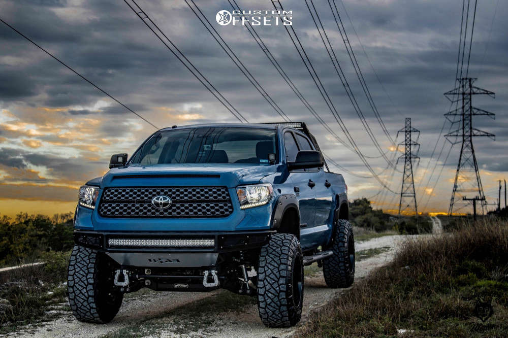 2019 Toyota Tundra with 20x12 -44 Anthem Off-Road Commander and 37/12 ...
