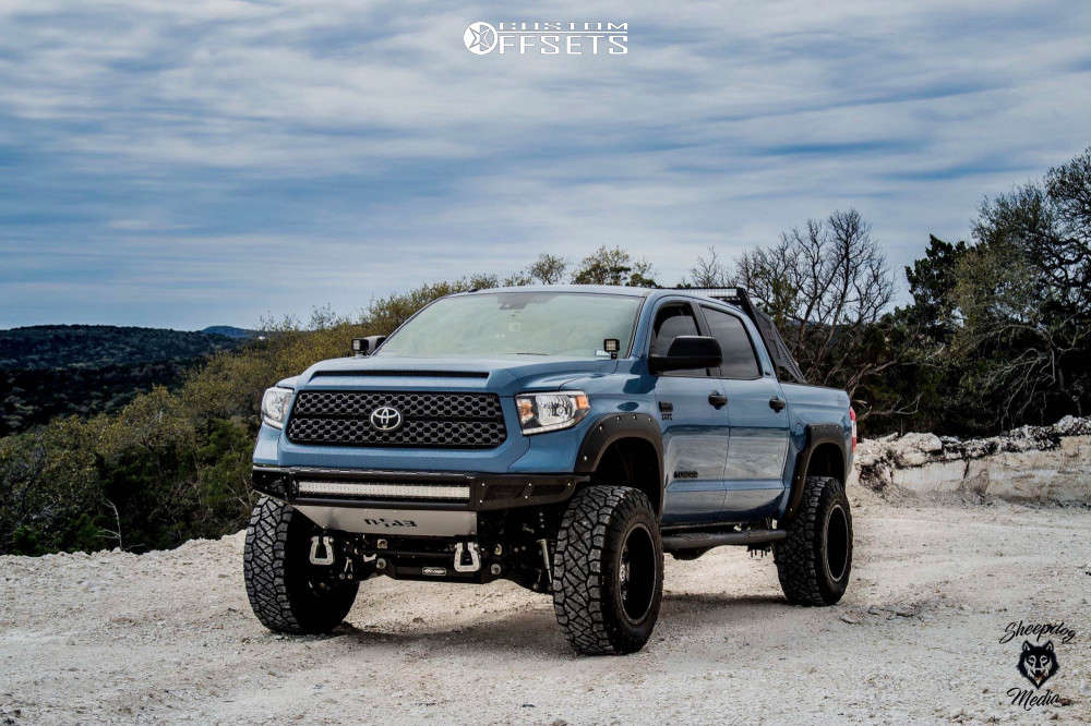 2019 Toyota Tundra with 20x12 -44 Anthem Off-Road Commander and 37/12 ...