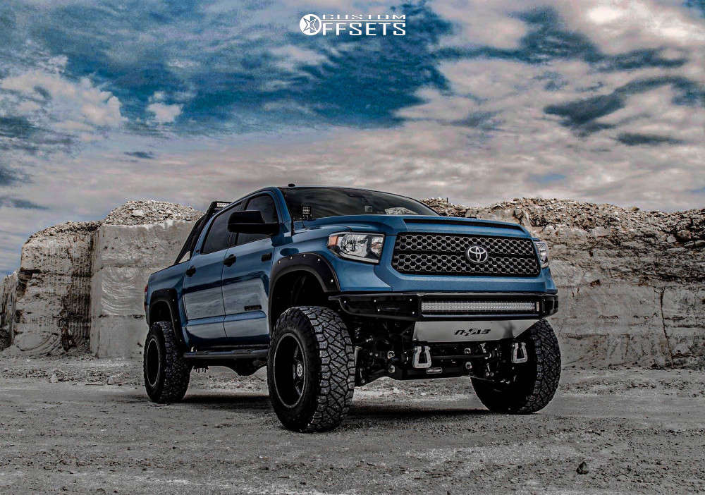2019 Toyota Tundra with 20x12 -44 Anthem Off-Road Commander and 37/12 ...
