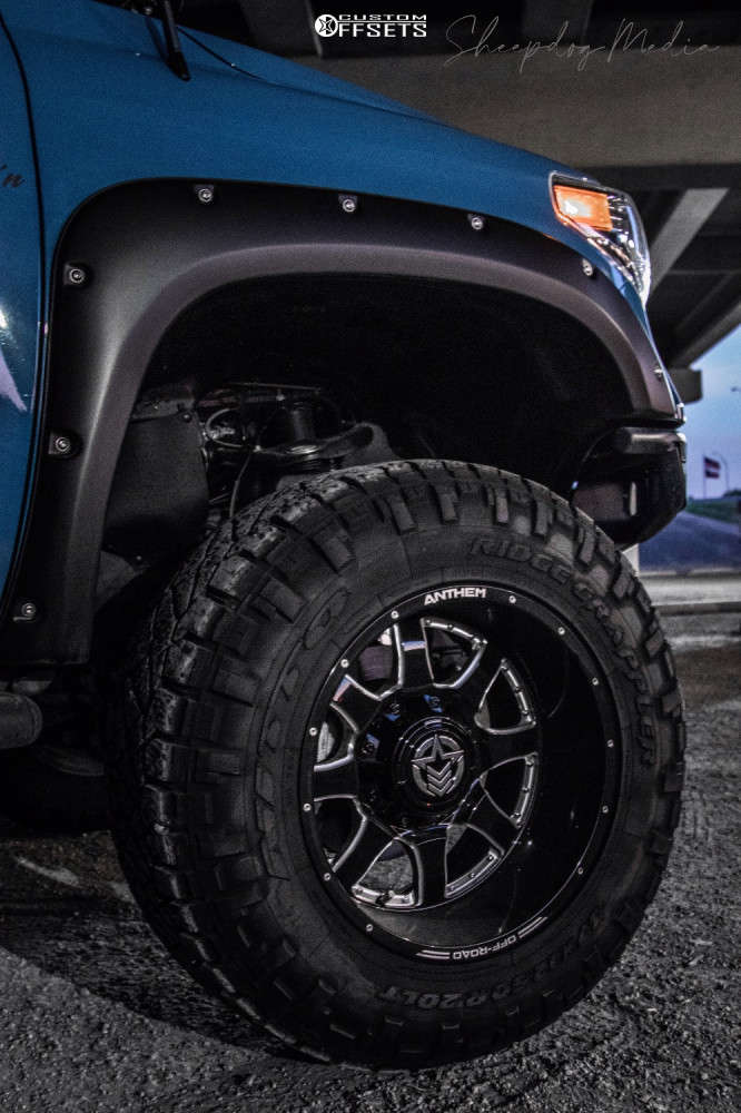2019 Toyota Tundra with 20x12 -44 Anthem Off-Road Commander and 37/12 ...