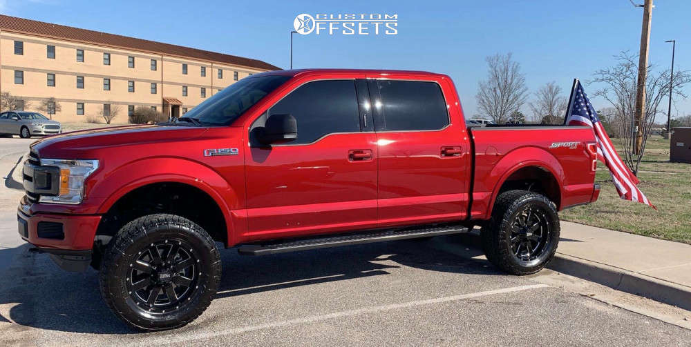 2018 Ford F-150 with 20x9 0 Moto Metal Mo962 and 35/12.5R20 Nitto Terra ...