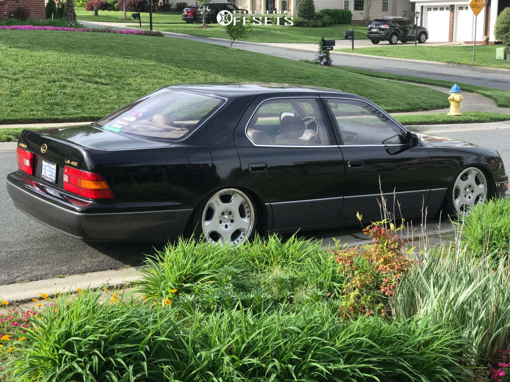1996 Lexus LS400 with 18x8.5 55 OZ Racing Opera 2 and 205/40R18 ...