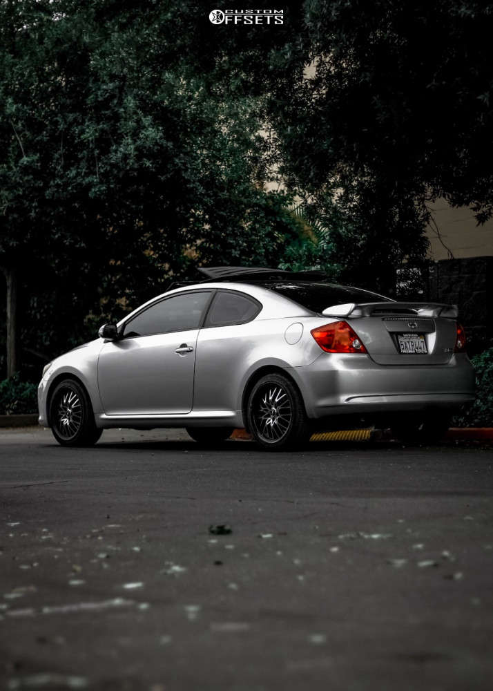 2007 Scion TC with 17x8 45 Konig Lace and 215/45R17 Yokohama Advan ...
