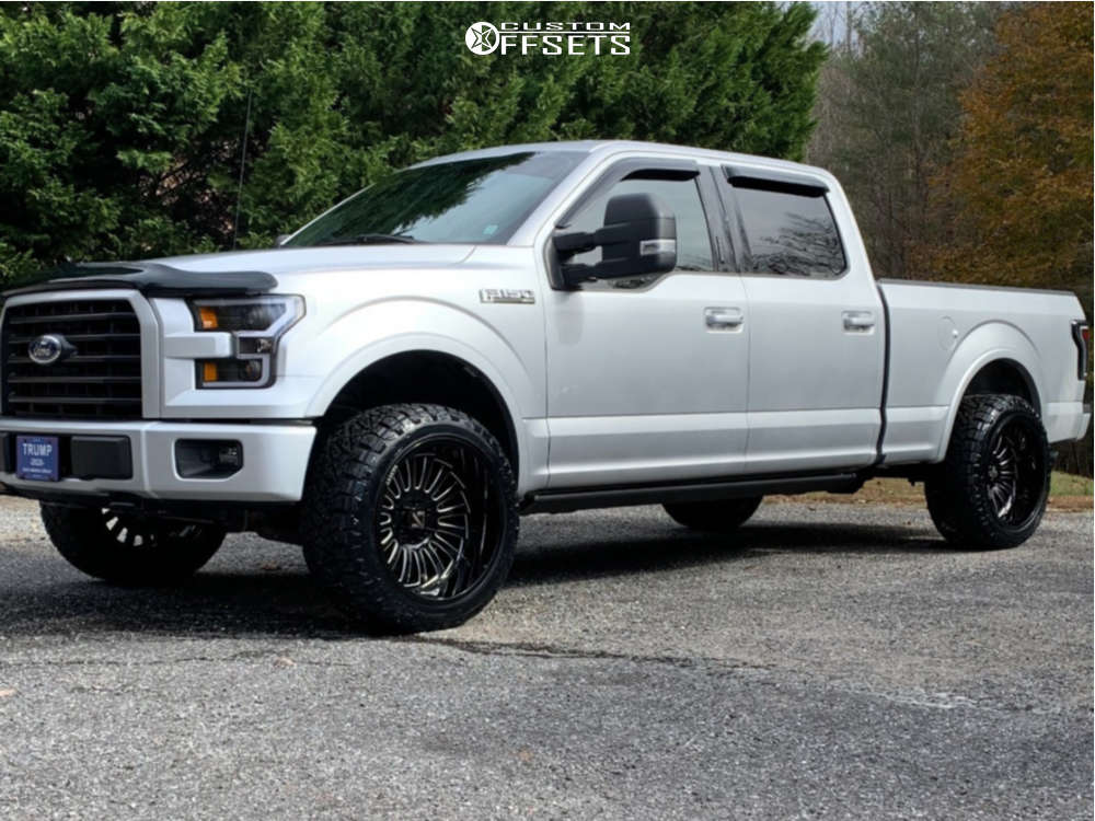 2016 Ford F-150 with 22x12 -51 ARKON OFF-ROAD Alexander and 33/12.5R22 ...