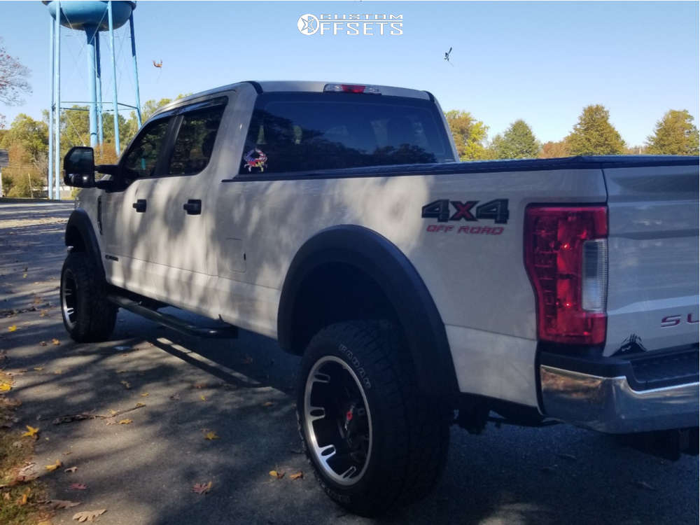 2018 Ford F-350 Super Duty with 20x12 -44 Work Conquest and 305/55R20 ...