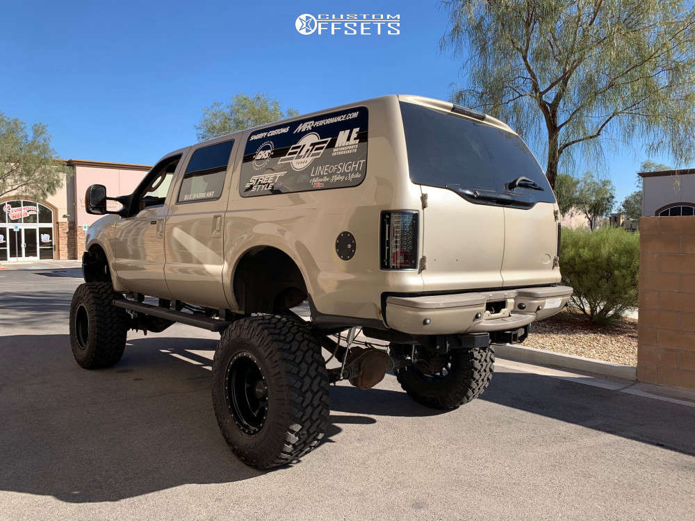 2004 Ford Excursion with 20x12 -52 Method Mr605 and 40/15.5R20 Nitto ...