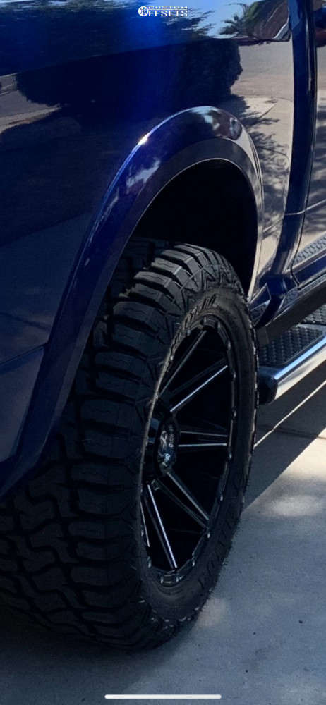 2017 Ram 1500 with 20x10 -24 XF Offroad Xf-220 and 33/12.5R20 Haida ...