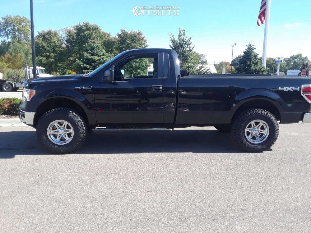 2013 Ford F-150 with 17x9 6 Raceline Renegade 6 and 315/70R17 Goodyear ...