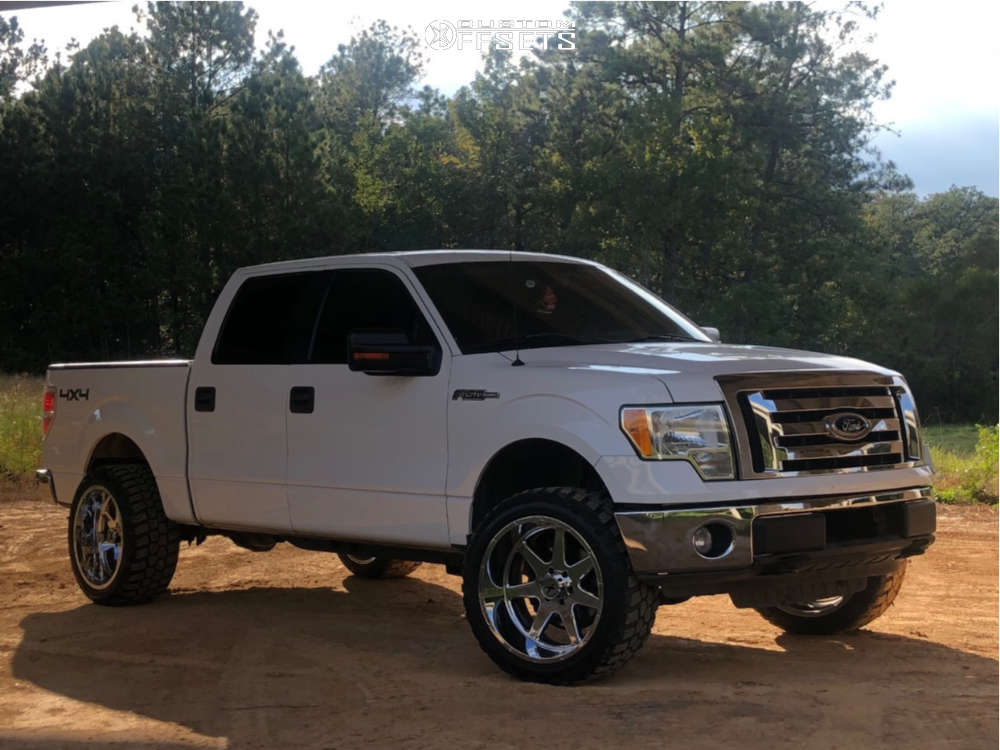 2010 Ford F-150 with 22x12 -44 Xtreme Force Xf4 and 33/12.5R22 RBP ...