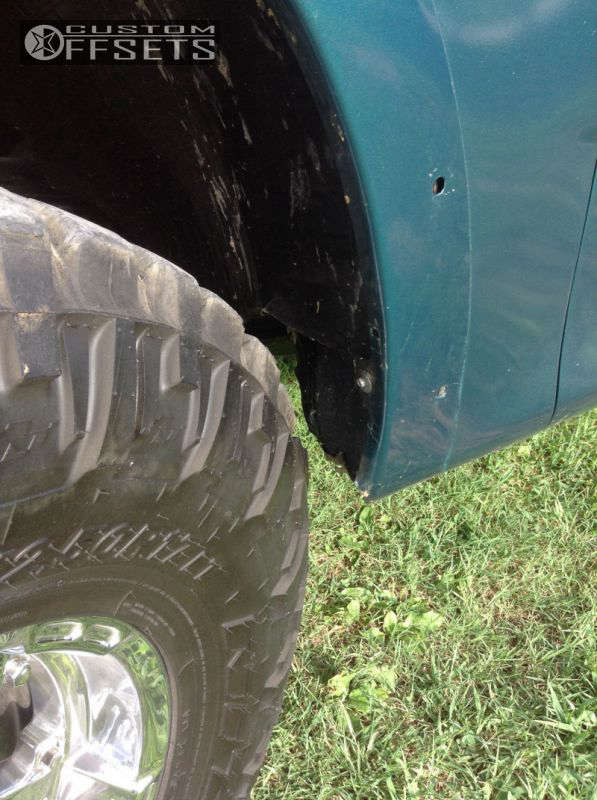 1997 Ford F-150 with 17x9 -12 American Racing ATX AX181 and 35/12.5R17 ...