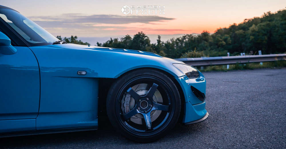 2007 Honda S2000 with 18x10 20 Advan Racing Gt and 265/35R18 Yokohama ...