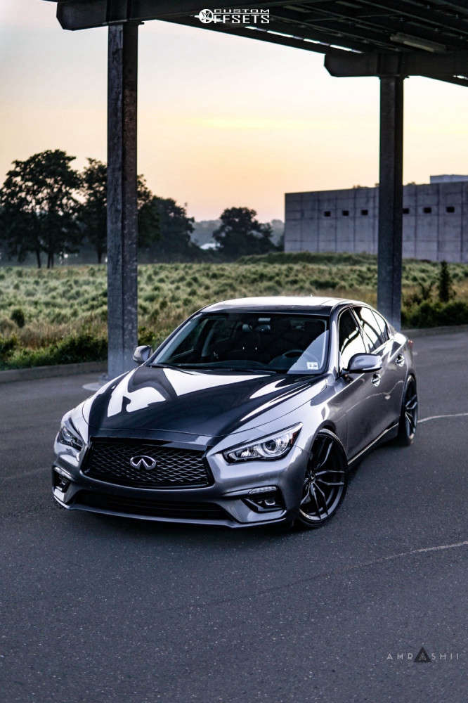 2019 INFINITI Q50 with 20x10 40 Vorsteiner V-ff105 and 285/30R20 ...