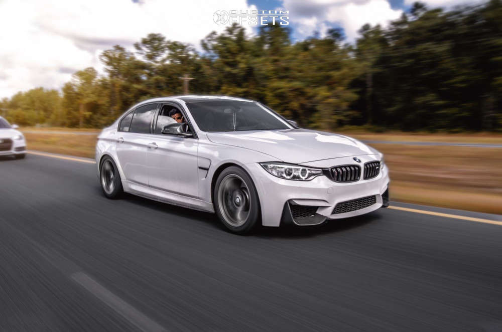 2017 BMW M3 with 18x9 29 OEM Wheels 513M and 275/30R18 Nitto Nt05 and ...