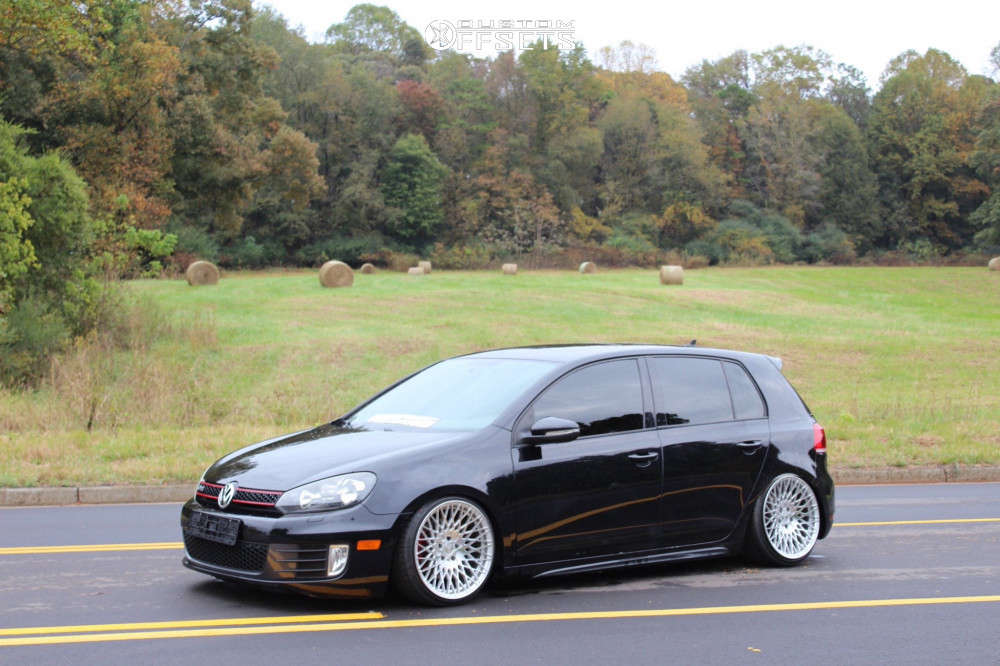 2012 Volkswagen GTI with 18x9 20 Avant Garde M540 and 205/35R18 ...