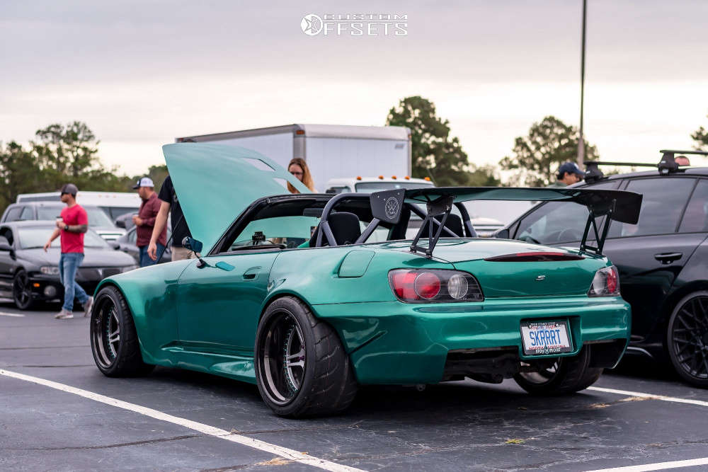2002 Honda S2000 with 18x10.5 -16 Congress Forged Washington and 285 ...