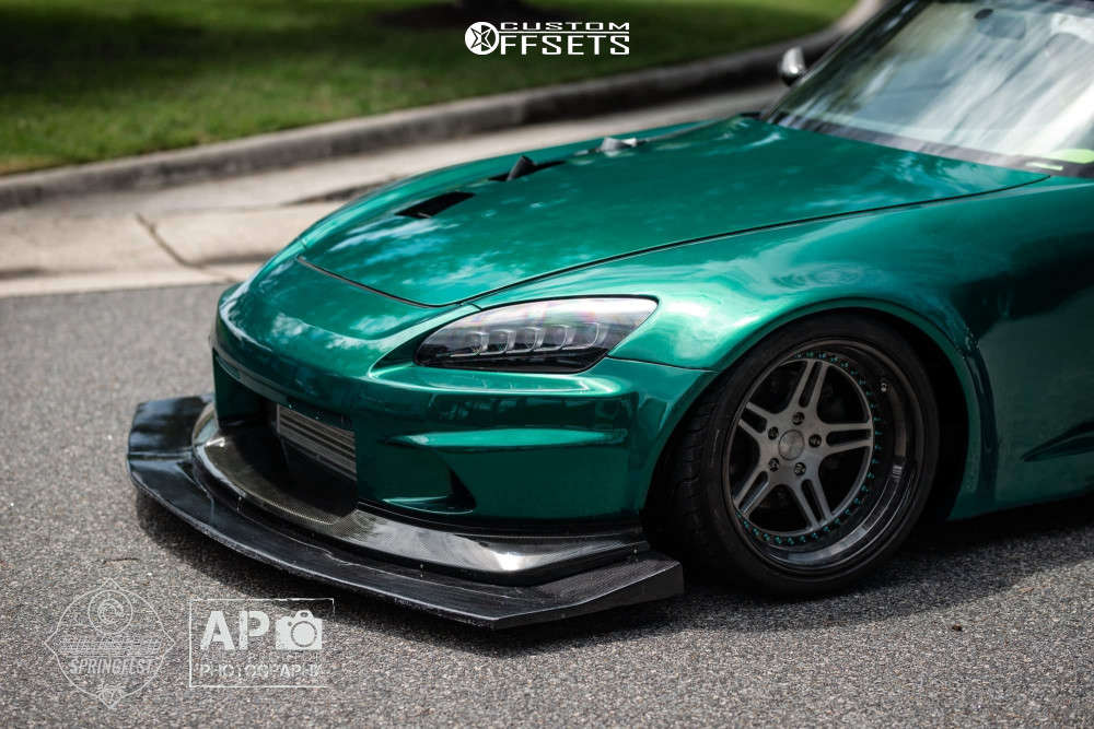 2002 Honda S2000 with 18x10.5 -16 Congress Forged Washington and 285 ...