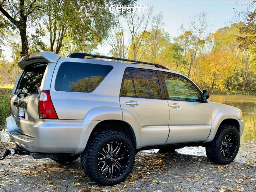 2006 Toyota 4Runner with 20x10 -12 Karma Offroad K21 and 33/12.5R20 ...