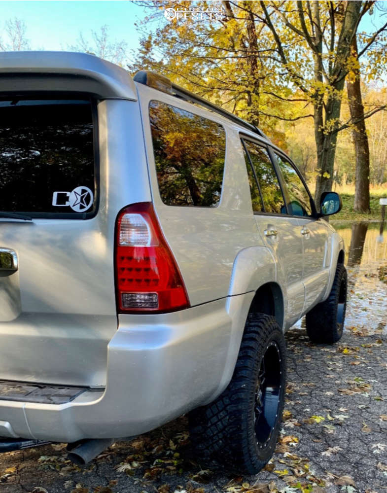 2006 Toyota 4Runner with 20x10 -12 Karma Offroad K21 and 33/12.5R20 ...